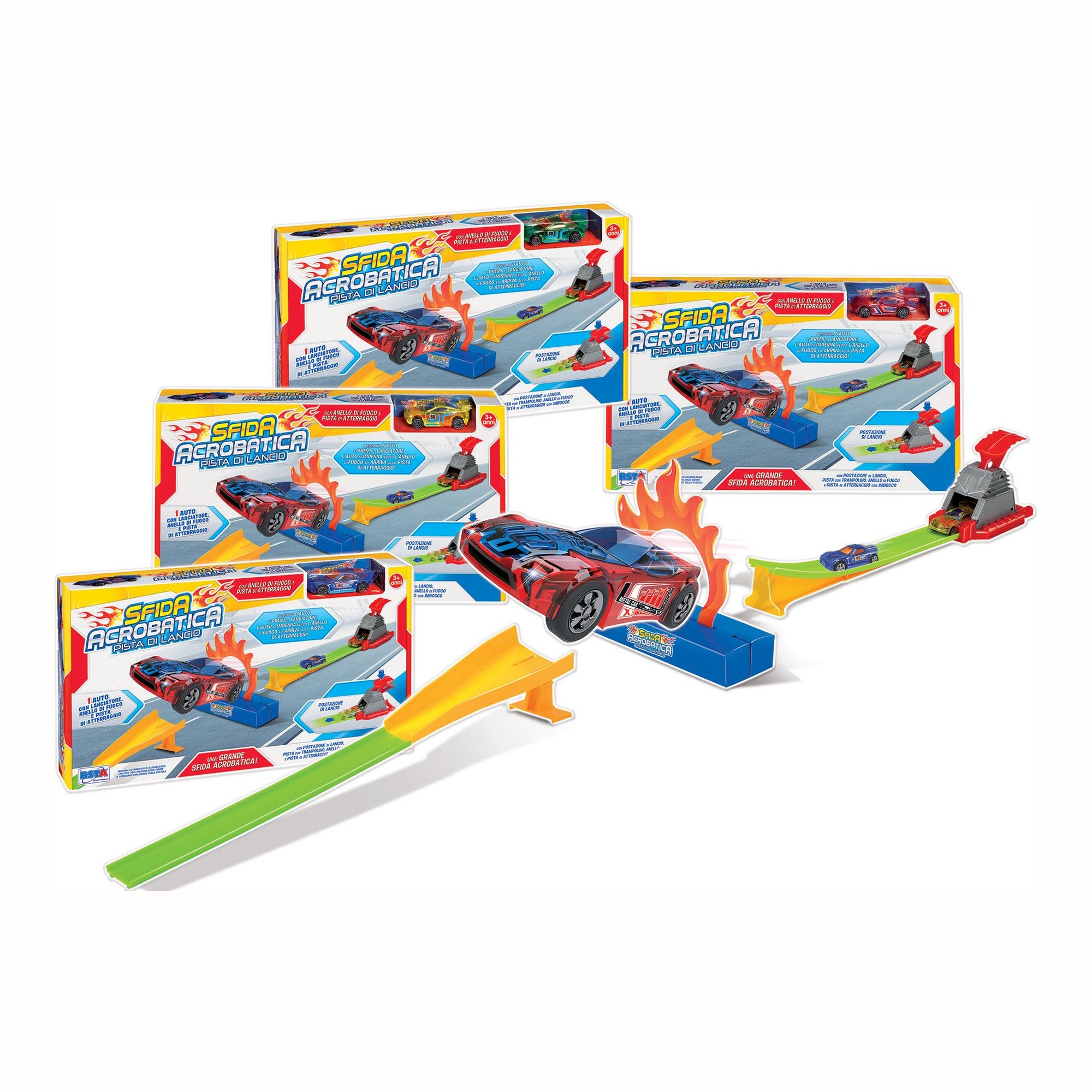 Pista auto - Pista di lancio con auto - Cartolibreria Gianna